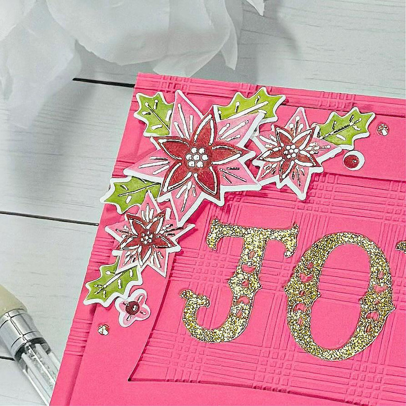 Sketched Plaid 6x6 Embossing Folder