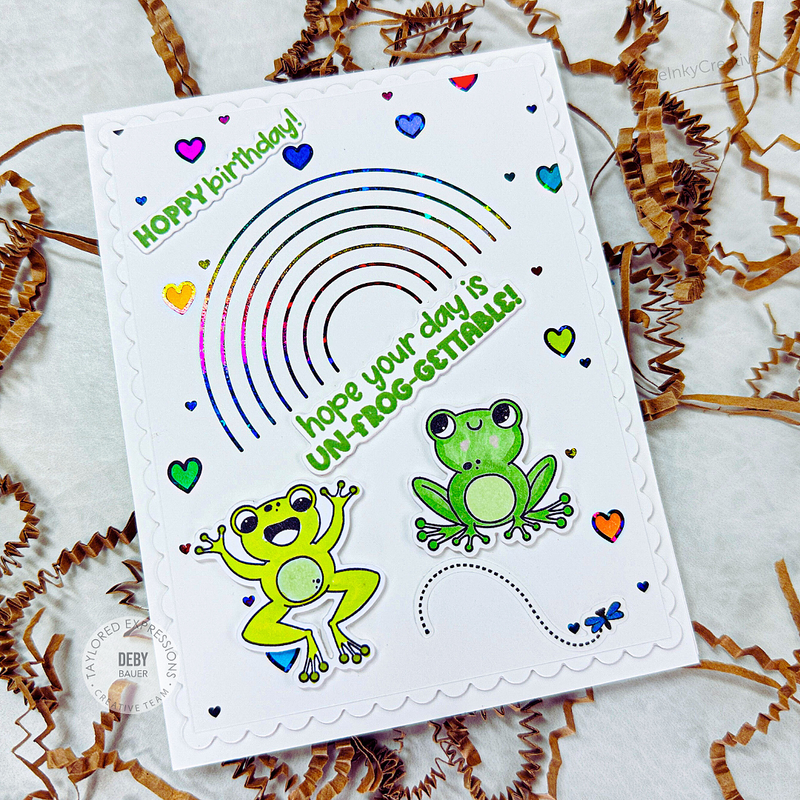 Un-Frog-Gettable Stamp & Die Combo
