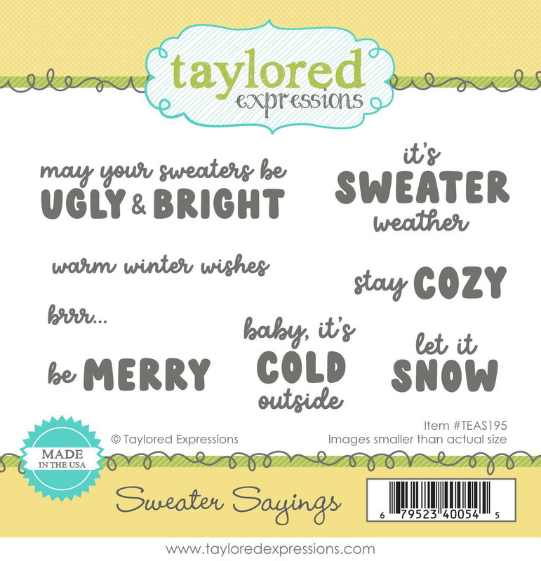 Sweater Sayings Stamp Set