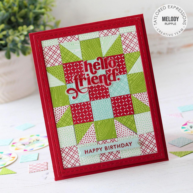 Pieced Patterns - Squares Die