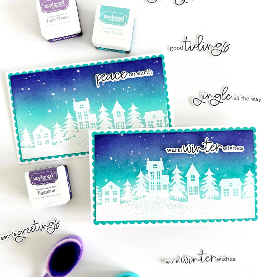 Christmas Time in the City Stamp Set