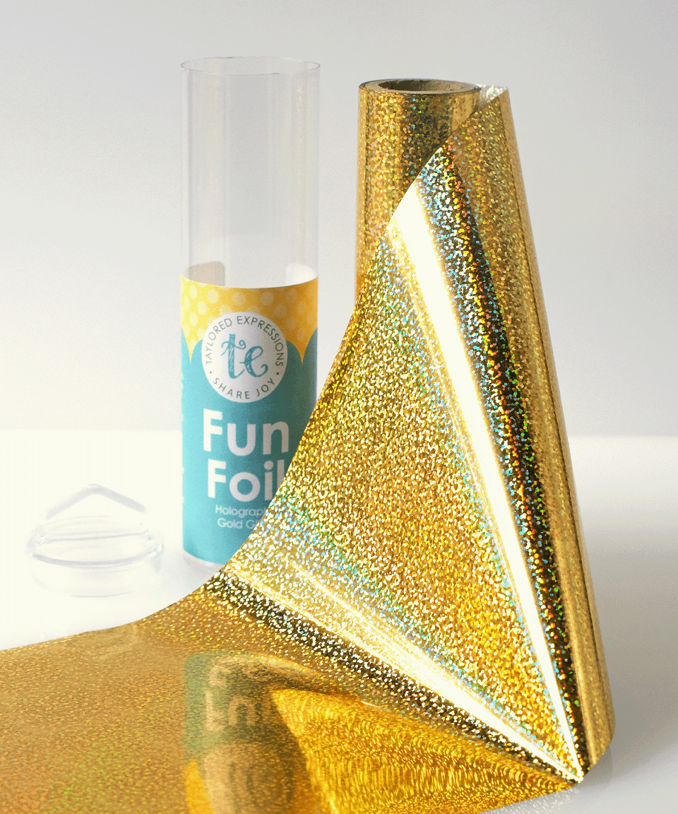 Holographic Silver Glitter Fun Foil