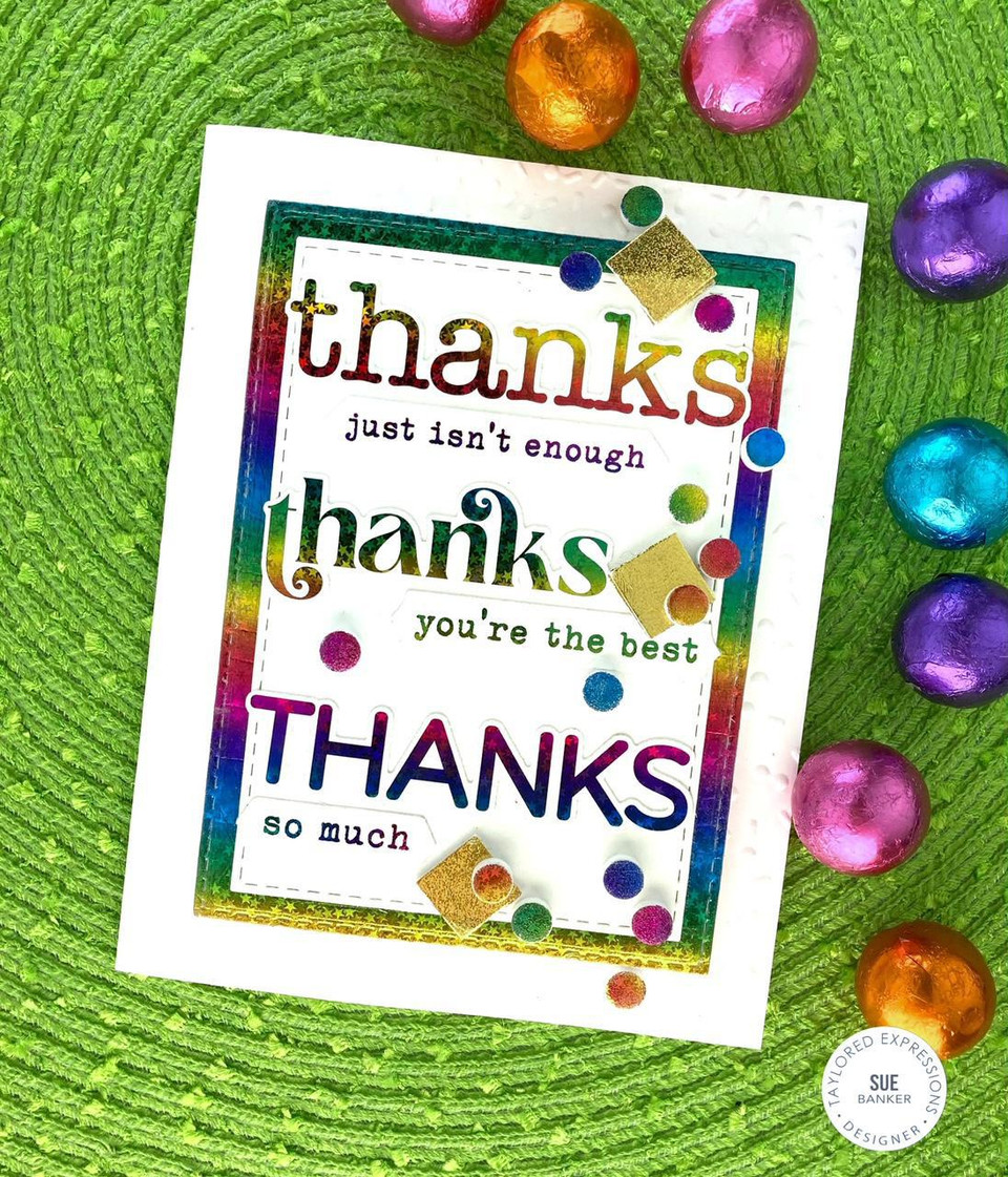 All Together - A Note of Thanks Die