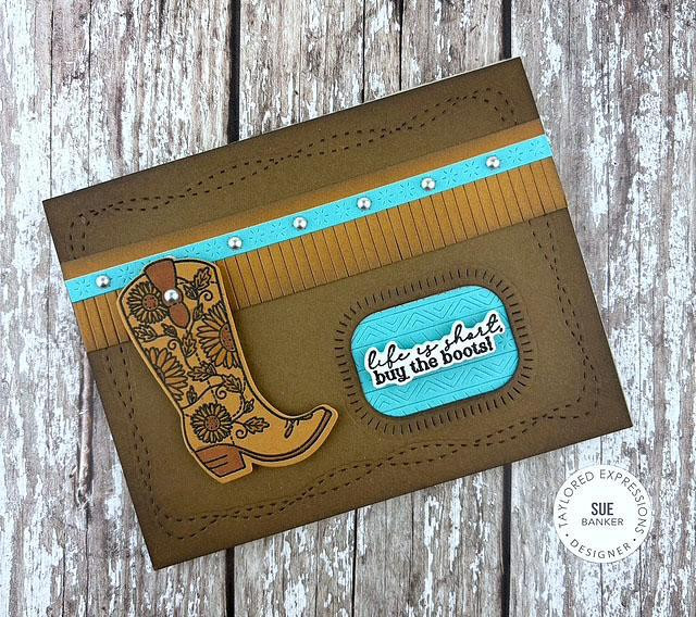 Cute to Boot Stamp & Die Combo