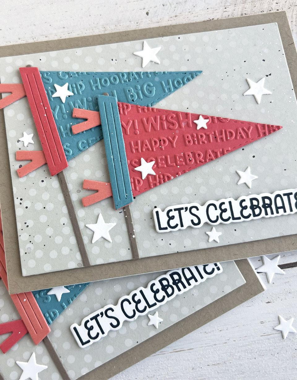 Embossing Folder - Shoutout Birthday