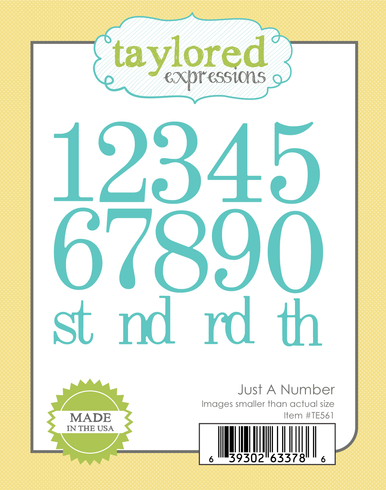 Just a Number Die Set