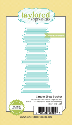 Simple Strips Backer