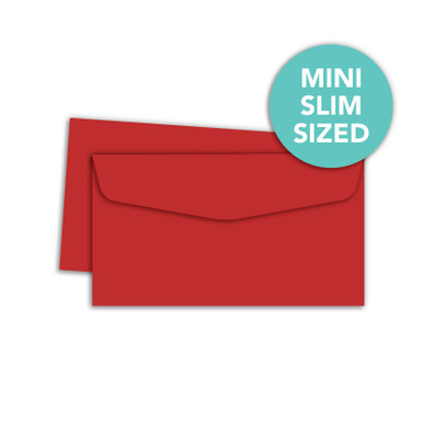 Mini Slim Envelopes - Cherry Pop