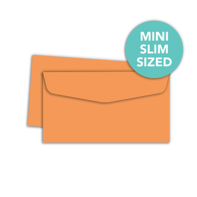 Mini Slim Envelopes - Candy Corn