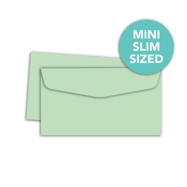 Mini Slim Envelopes - Mint Julep