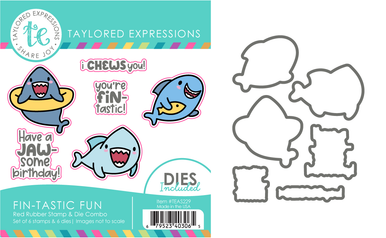 Fin-tastic Fun Stamp & Die Combo