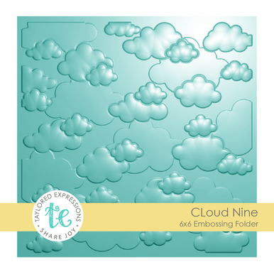 3D Embossing Folder - Cloud Nine