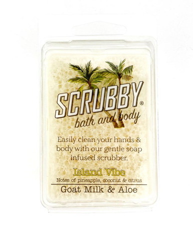Scrubby Soap - Island Vibe Goat's Milk & Aloe