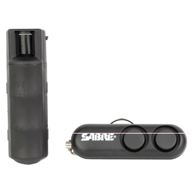 Sabre Oc Spray And Alarm Kit Black - Ammo City Supply