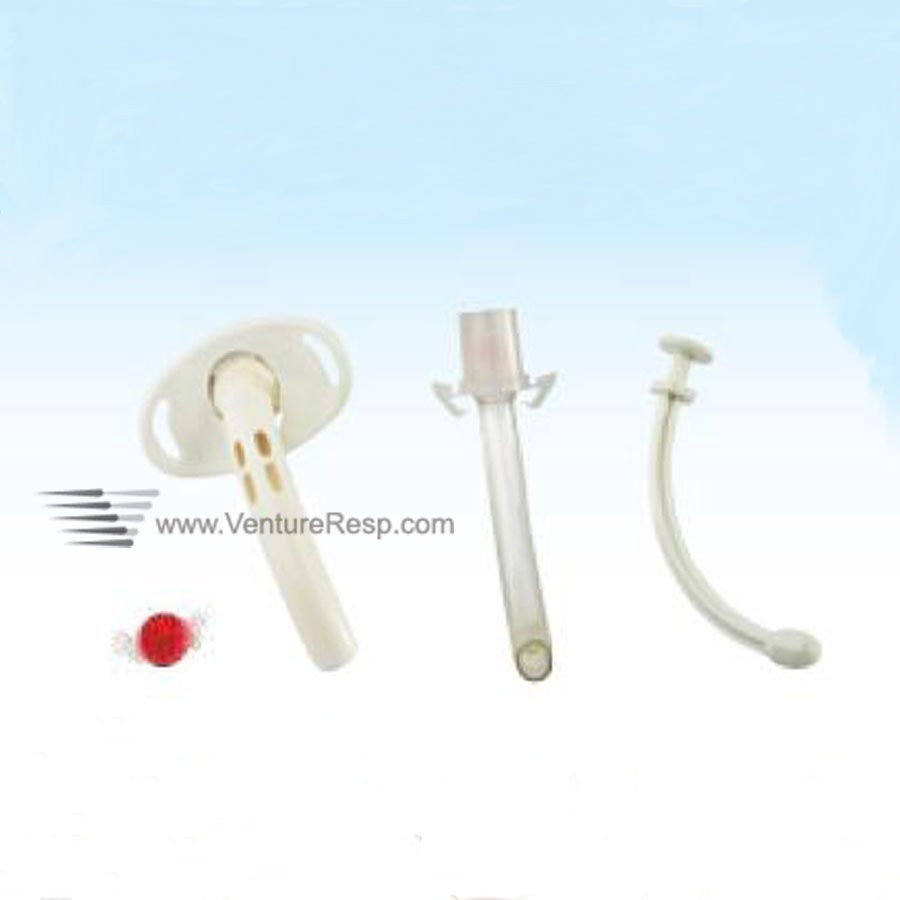Shiley Trach Tube Cuffless w/ Disposable Inner Cannula Fenestrated (4DCFN)