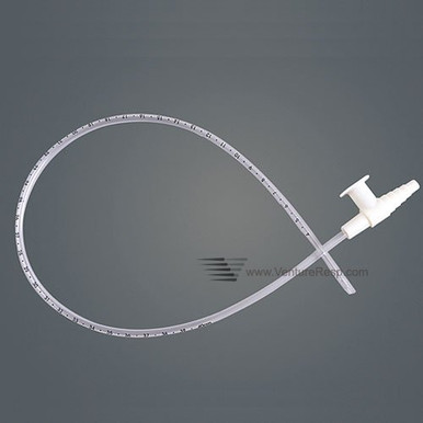 CATHETER SUCT 12FR STRAIGHT 100/CS - Venture Respiratory Inc.