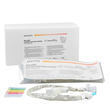 Closed Suction Catheter, 12fr., Double Swivel, Avanos Medical 2160 ...