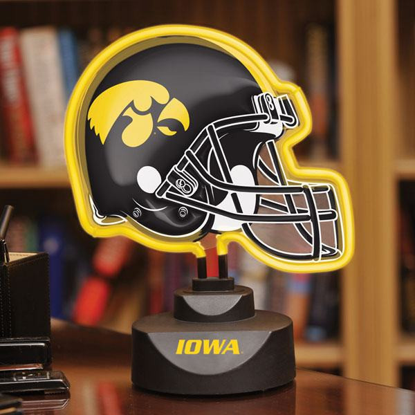 Iowa Hawkeyes Team Logo Neon Lamp - Sports Unlimited