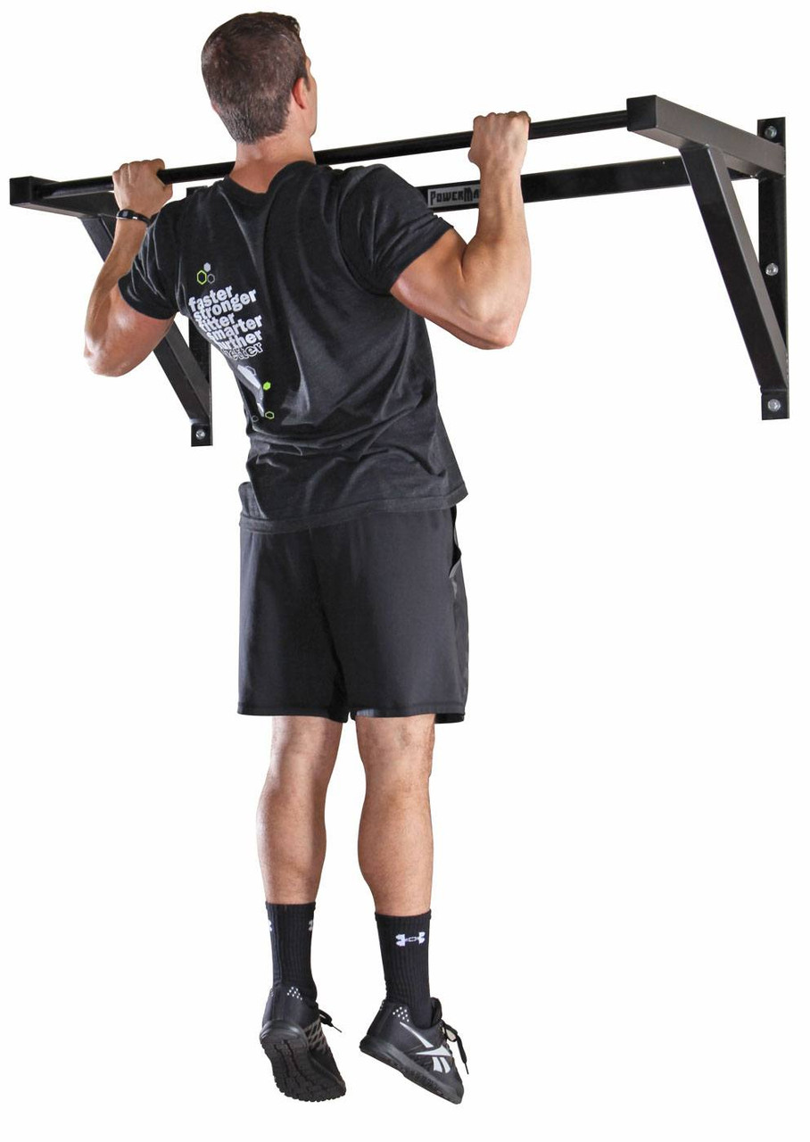 PowerMax Wall Mounted Pull Up Bar - Sports Unlimited