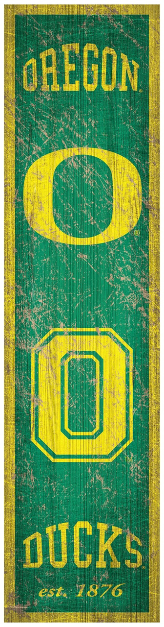 Oregon Ducks Heritage Banner Vertical Sign - Sports Unlimited