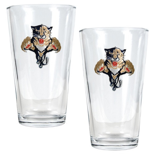 Florida Panthers NHL Pint Glass - Set of 2 - Sports Unlimited