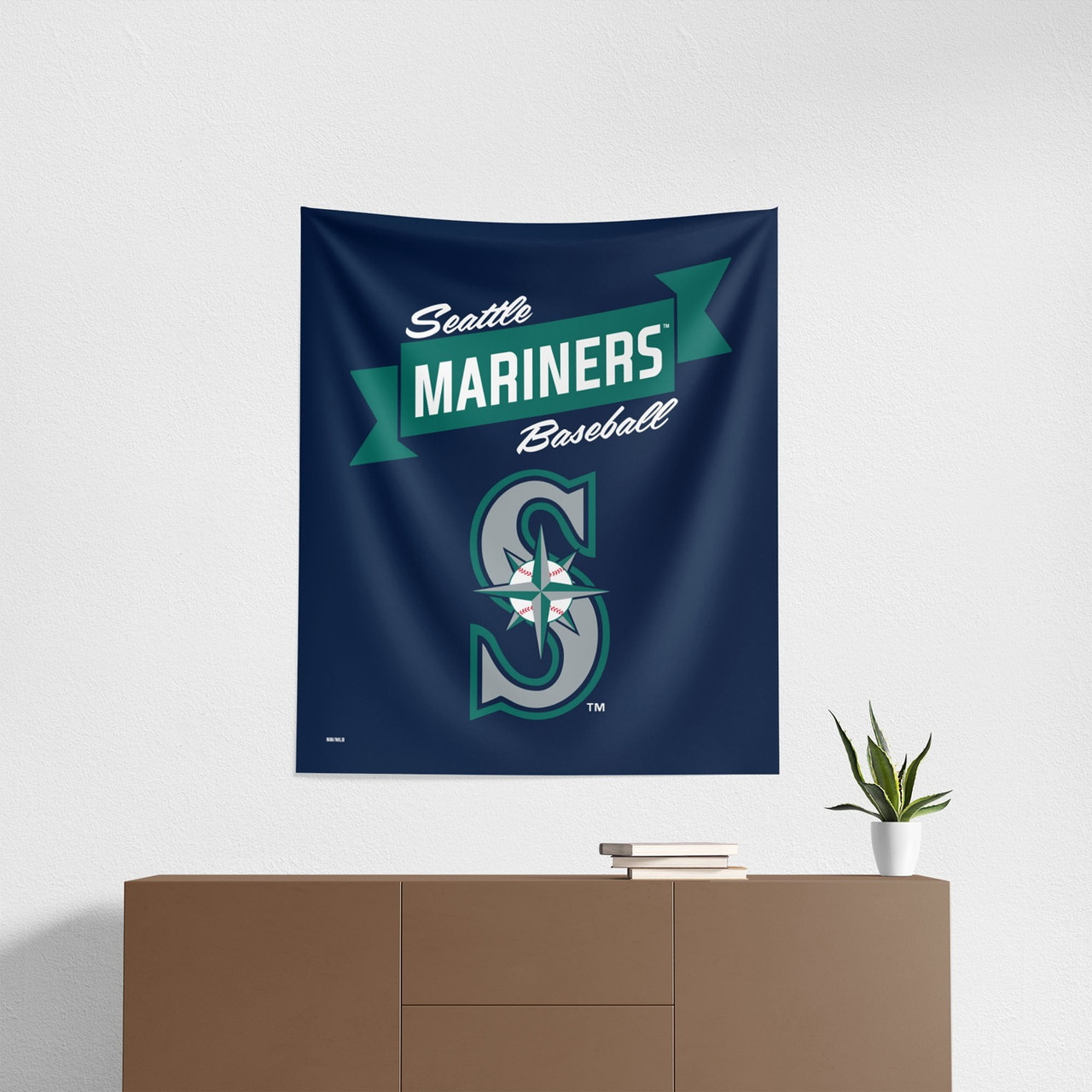 Seattle Mariners 34" x 40" Premium Wall Hanging - Sports Unlimited