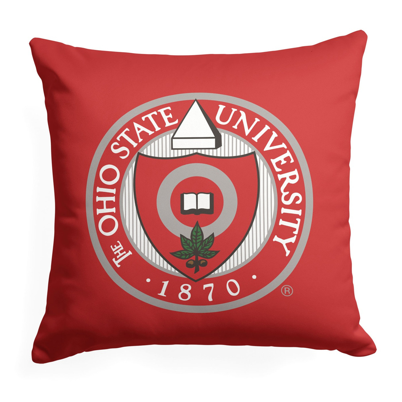 Ohio State Buckeyes 18" x 18" Campus Crawl Throw Pillow - Sports Unlimited