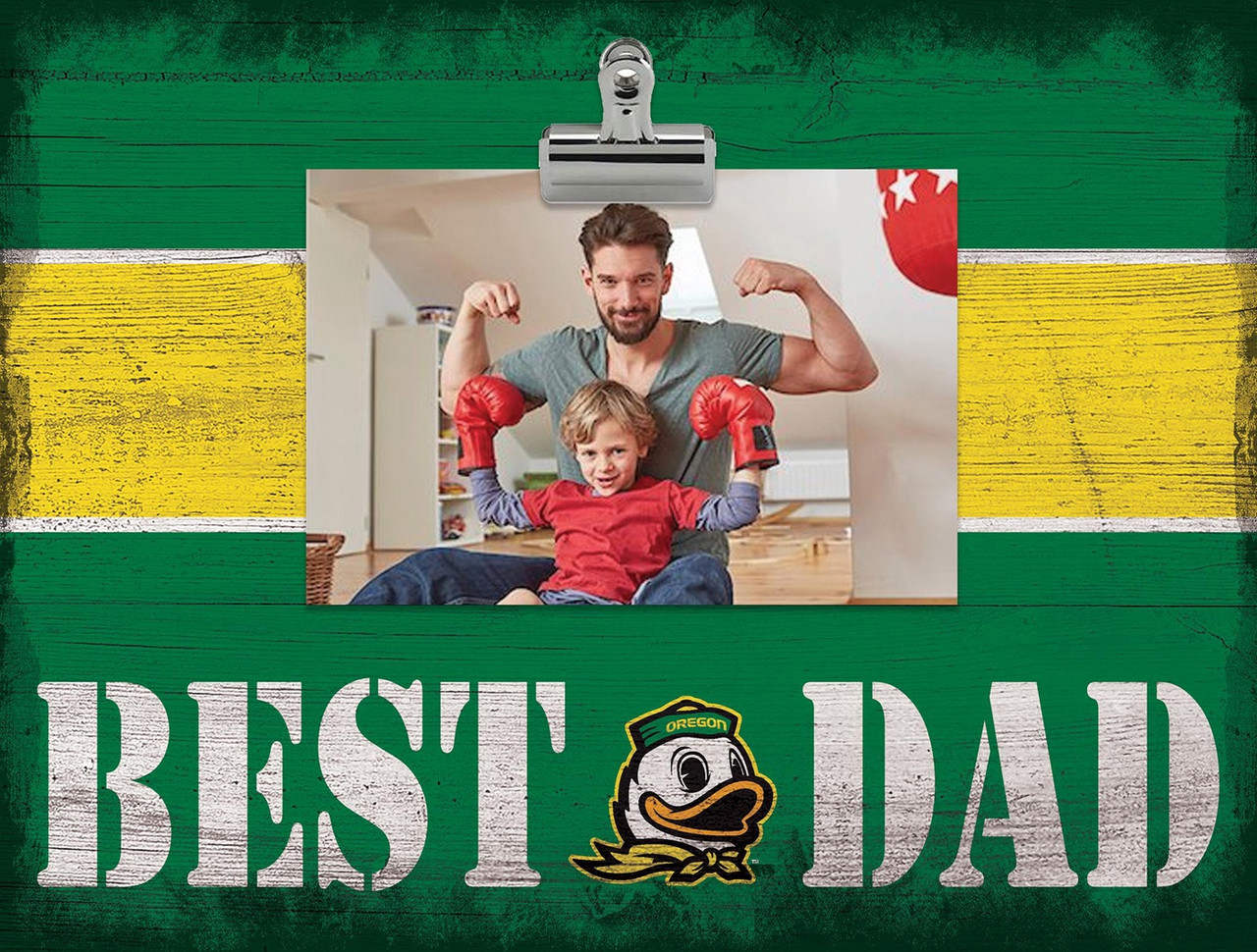Oregon Ducks Best Dad Wall Art - Sports Unlimited