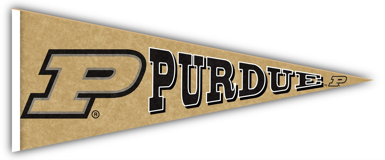 Purdue Boilermakers 24" Wood Pennant - Sports Unlimited