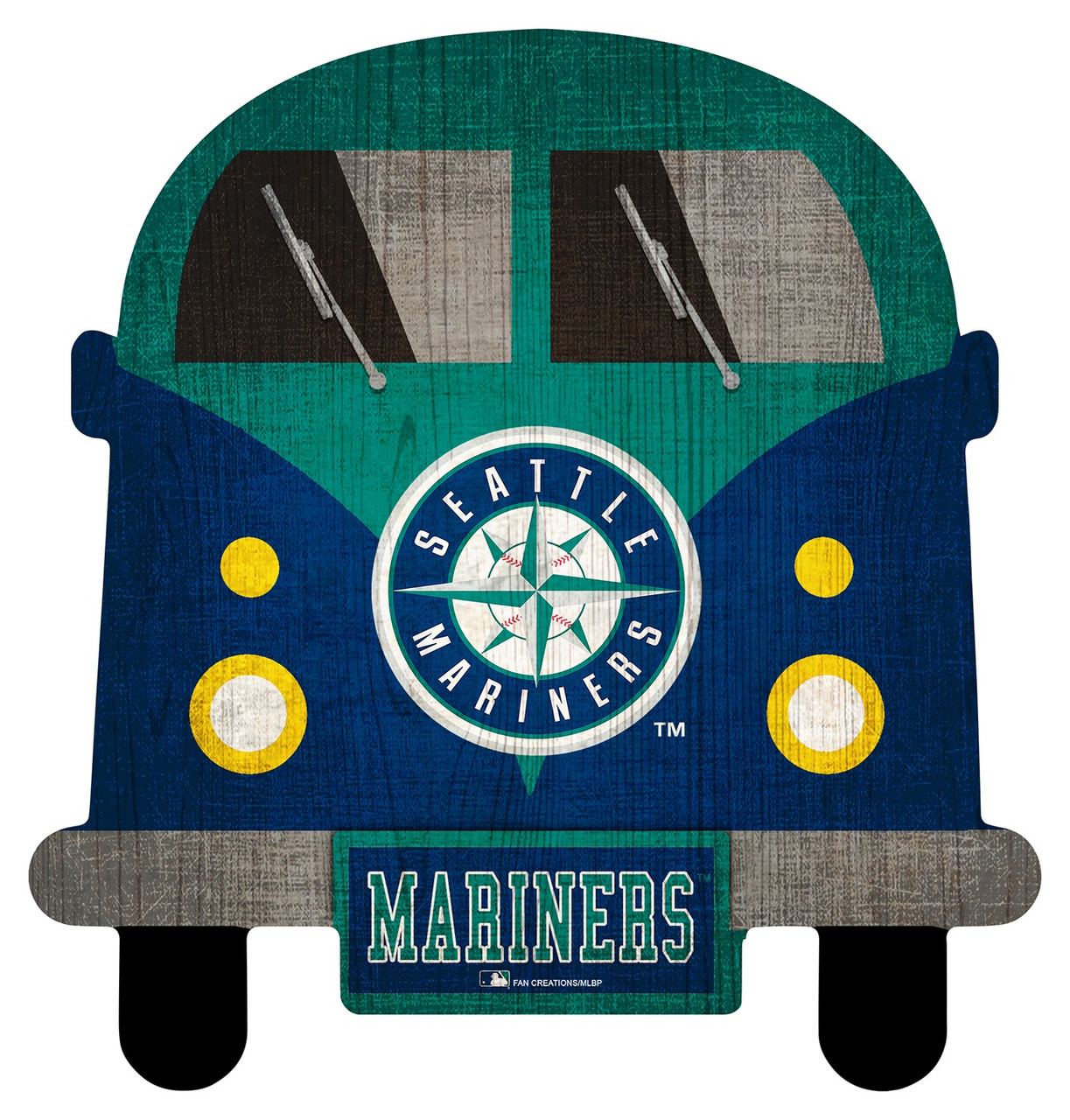 Seattle Mariners Team Bus Sign - Sports Unlimited