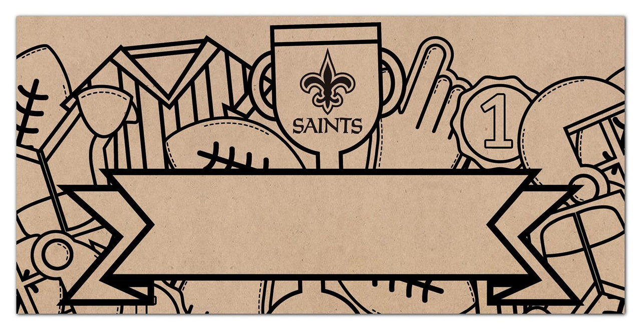 new orleans saints coloring sheet