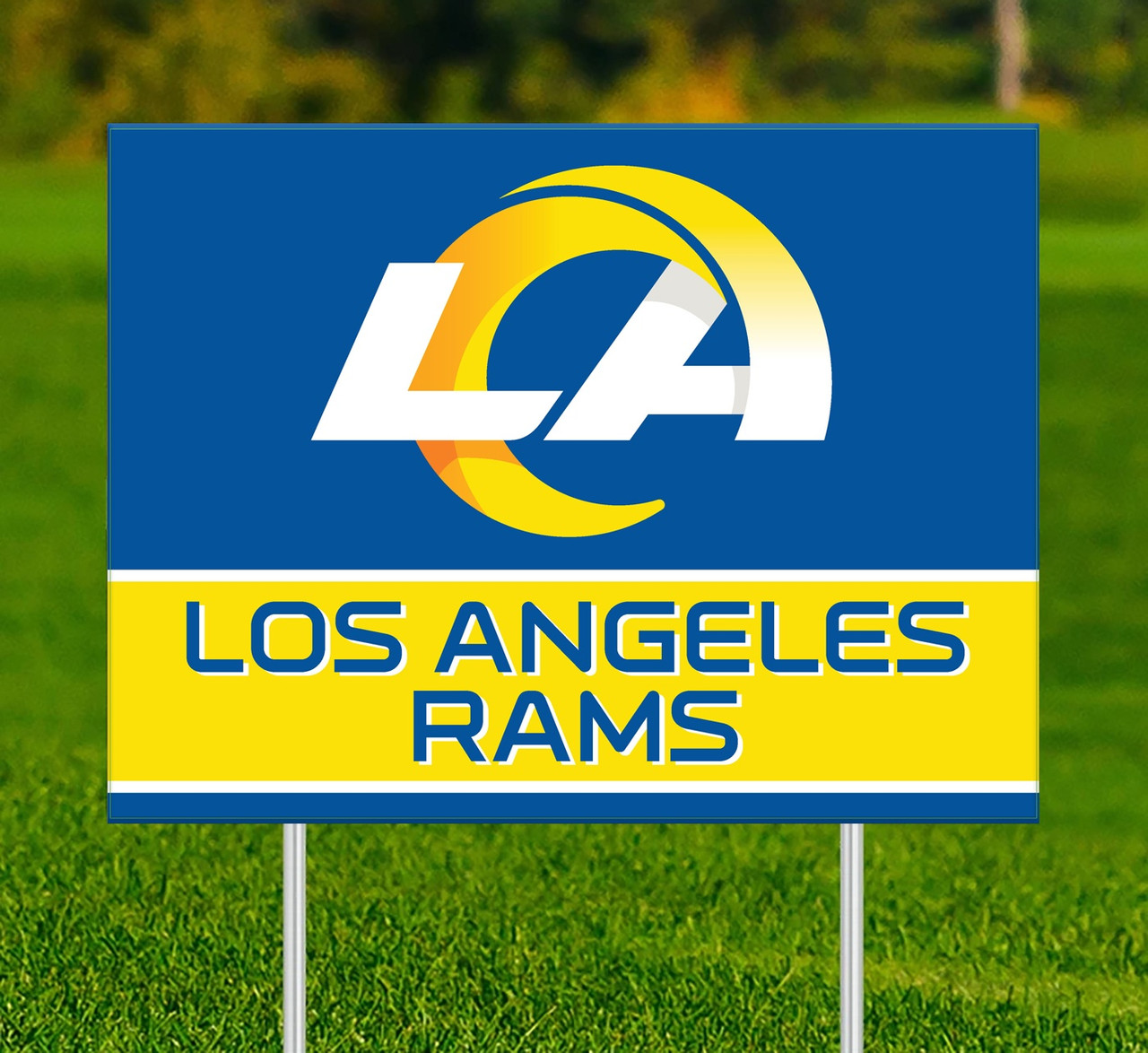 Los Angeles Rams Team Name Yard Sign - Sports Unlimited
