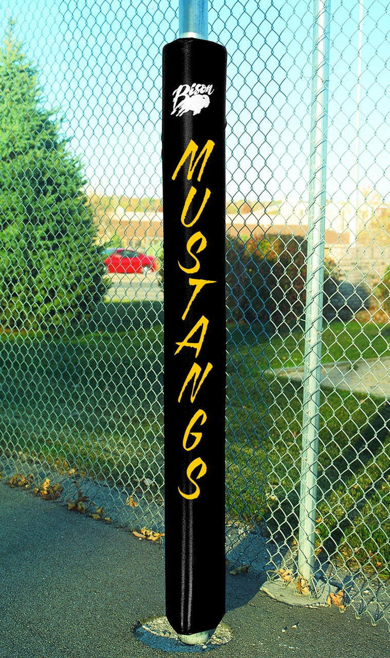 Bison Outdoor Black Wrap Around Basketball Pole Padding - Sports Unlimited