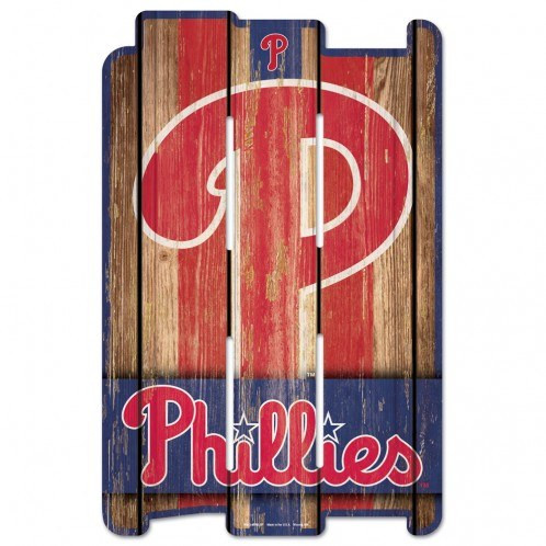 Philadelphia Phillies Wood Fence Sign - Sports Unlimited