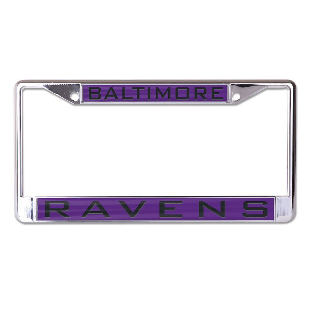 Baltimore Ravens Metal License Plate Frame - Sports Unlimited