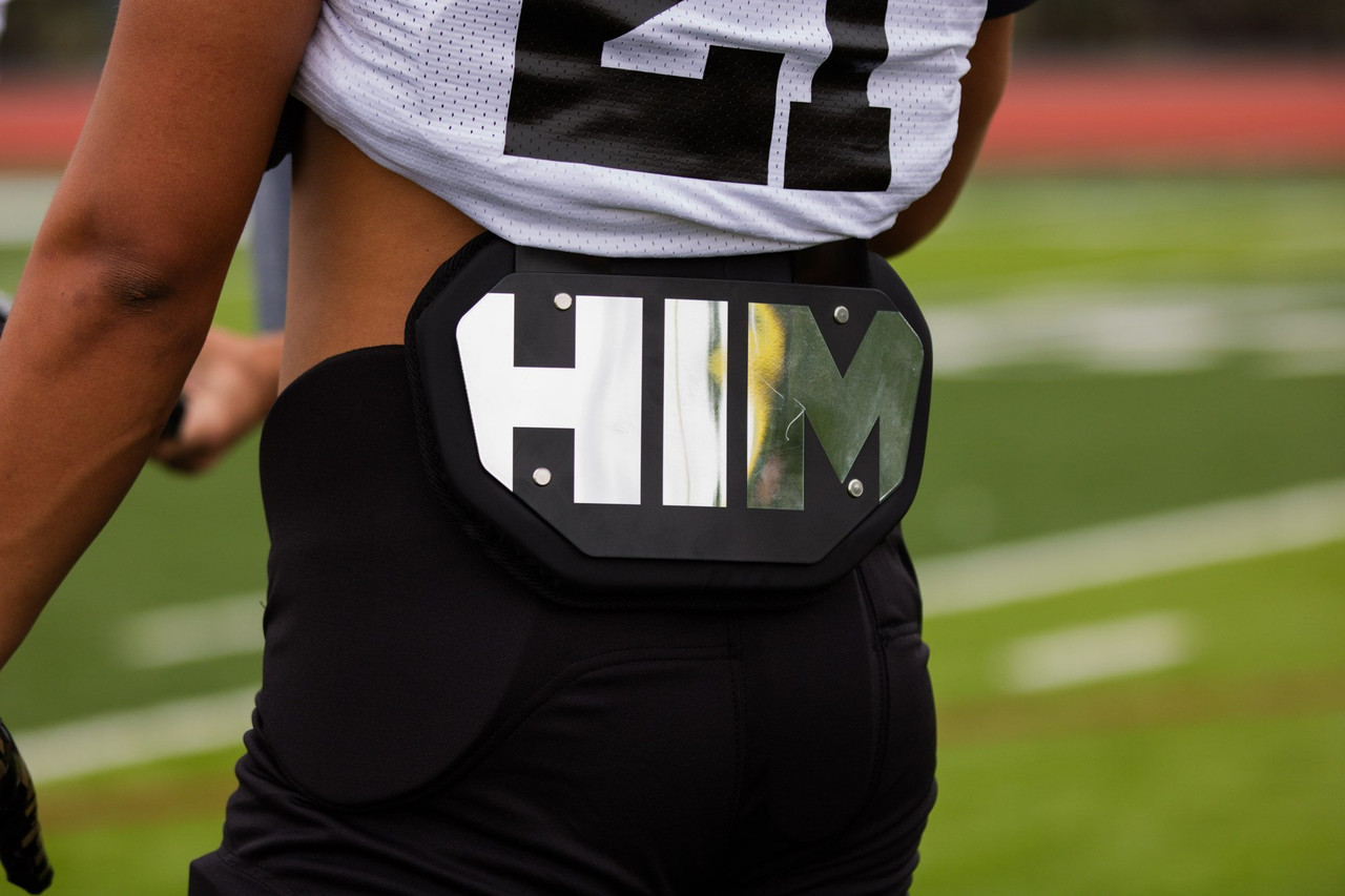 Sports Unlimited HIM Football Back Plate - Gold - Sports Unlimited
