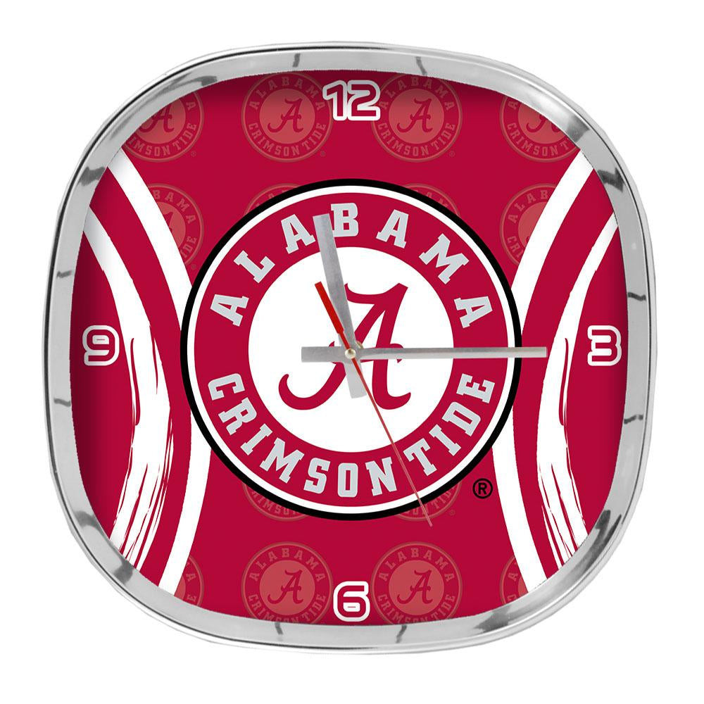 Alabama Crimson Tide Logo Shadow Clock - Sports Unlimited