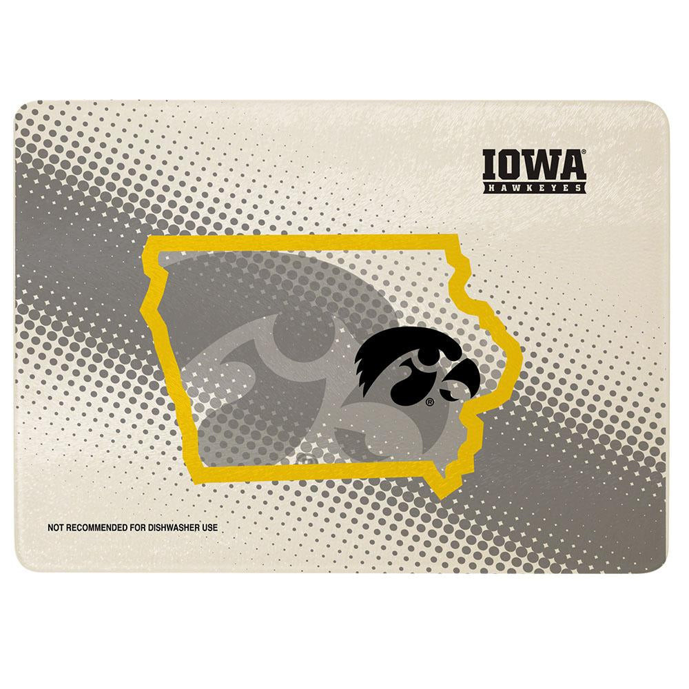 Iowa Hawkeyes NCAA State of Mind Cutting Board - Sports Unlimited