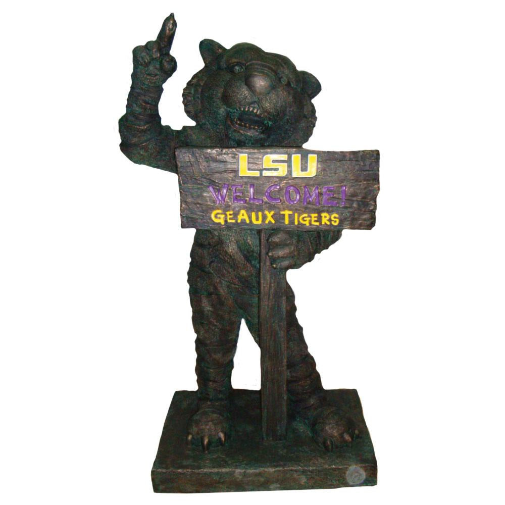 LSU Tigers 36"" Resin Mascot - Sports Unlimited