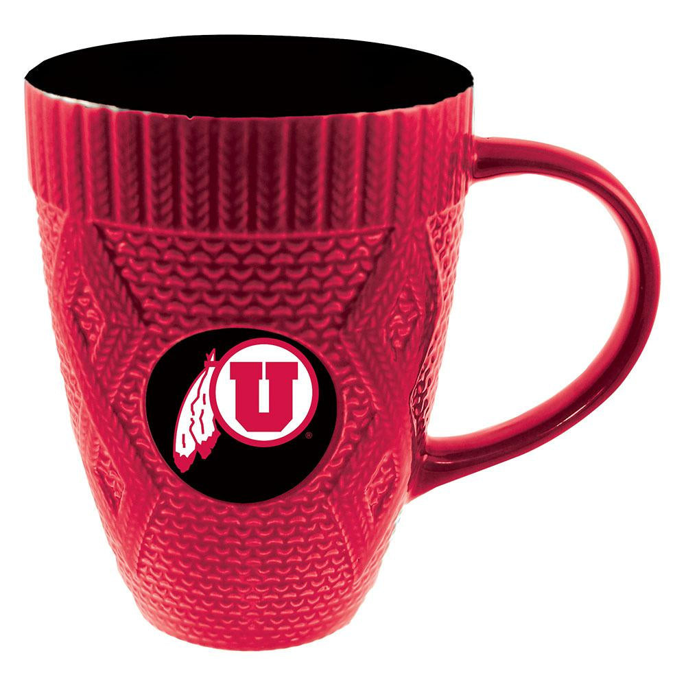 Utah Utes 16 oz. Sweater Mug - Sports Unlimited