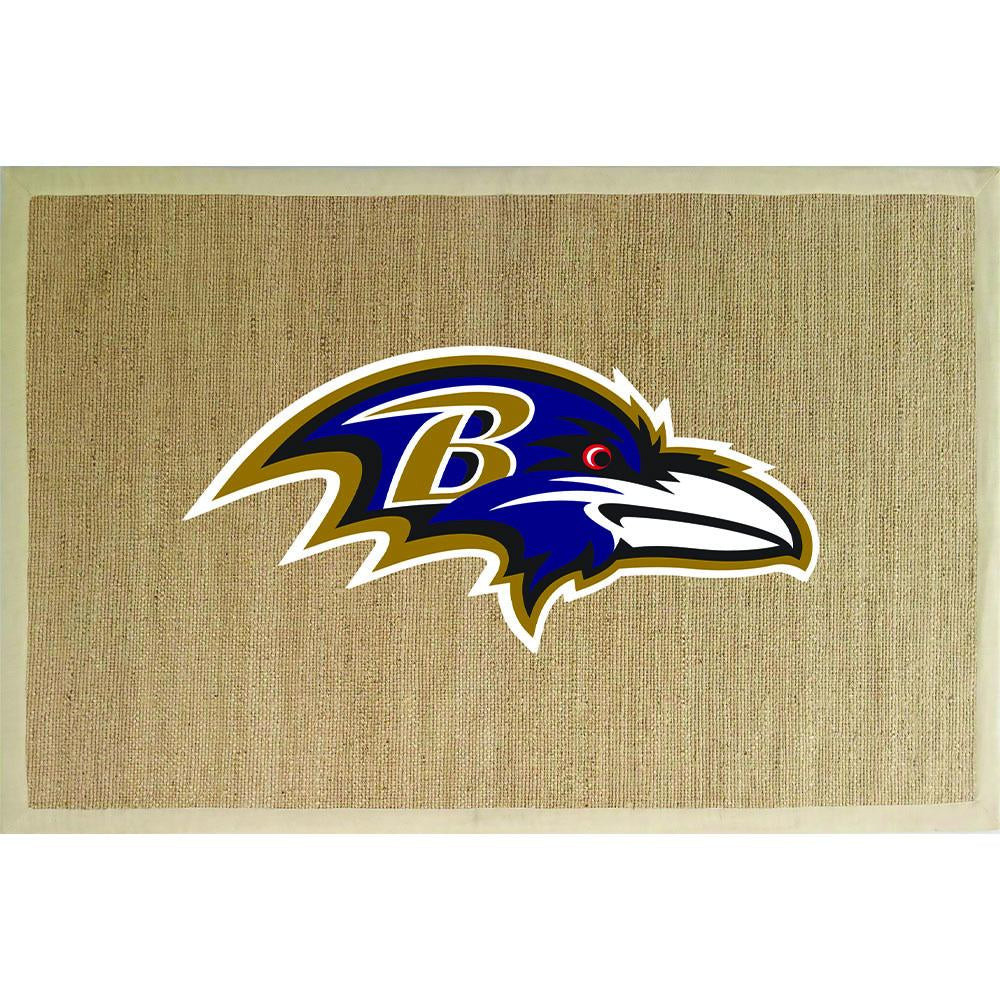 Baltimore Ravens Jute Rug - Sports Unlimited