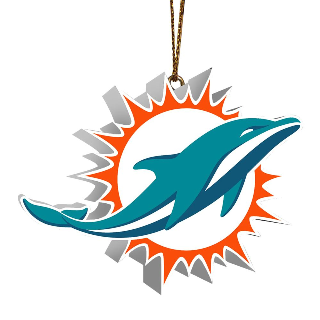 how to draw miami dolphins logo