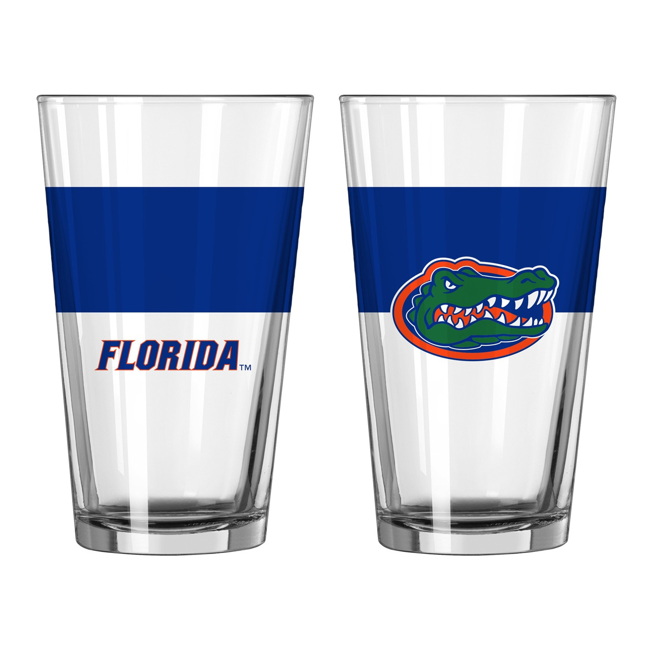 Florida Gators 16 oz. Colorblock Pint Glass - Sports Unlimited