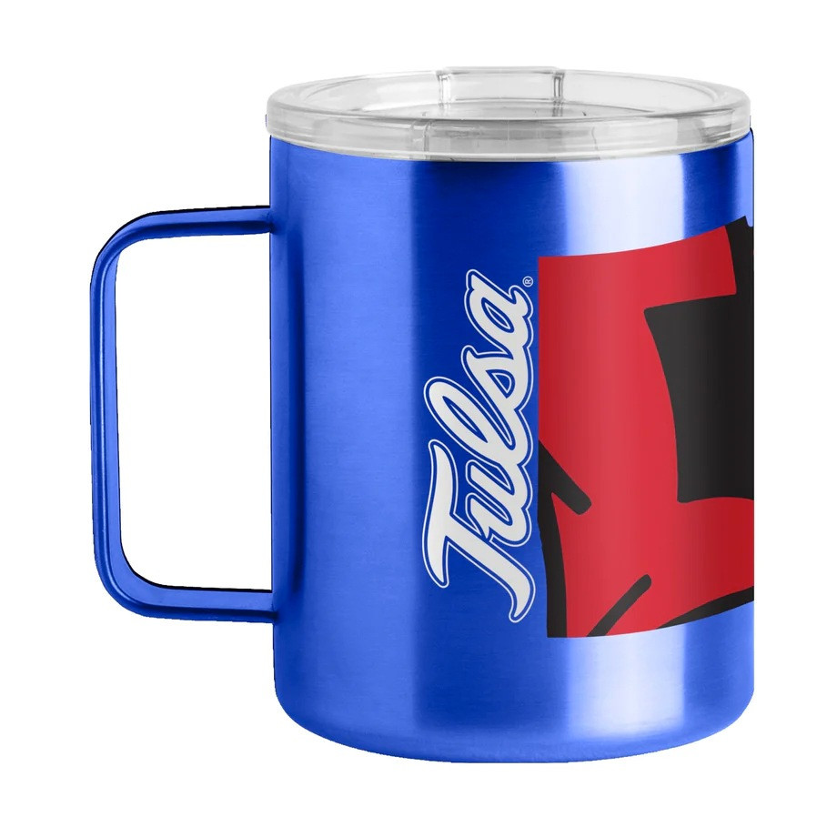 Tulsa Golden Hurricane 15 oz. Hype Stainless Steel Mug - Sports Unlimited