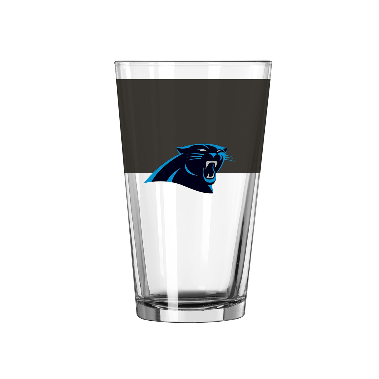 Carolina Panthers 16 oz. Colorblock Pint Glass - Sports Unlimited