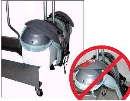 Blazer Save-A-Pad Shoulder Pad Rack - Sports Unlimited