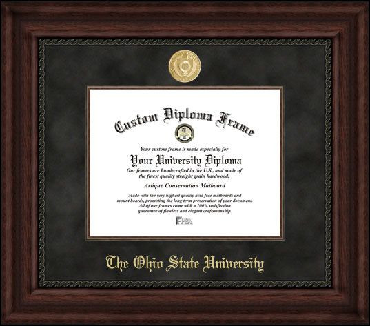Ohio State Buckeyes Executive Diploma Frame - Sports Unlimited