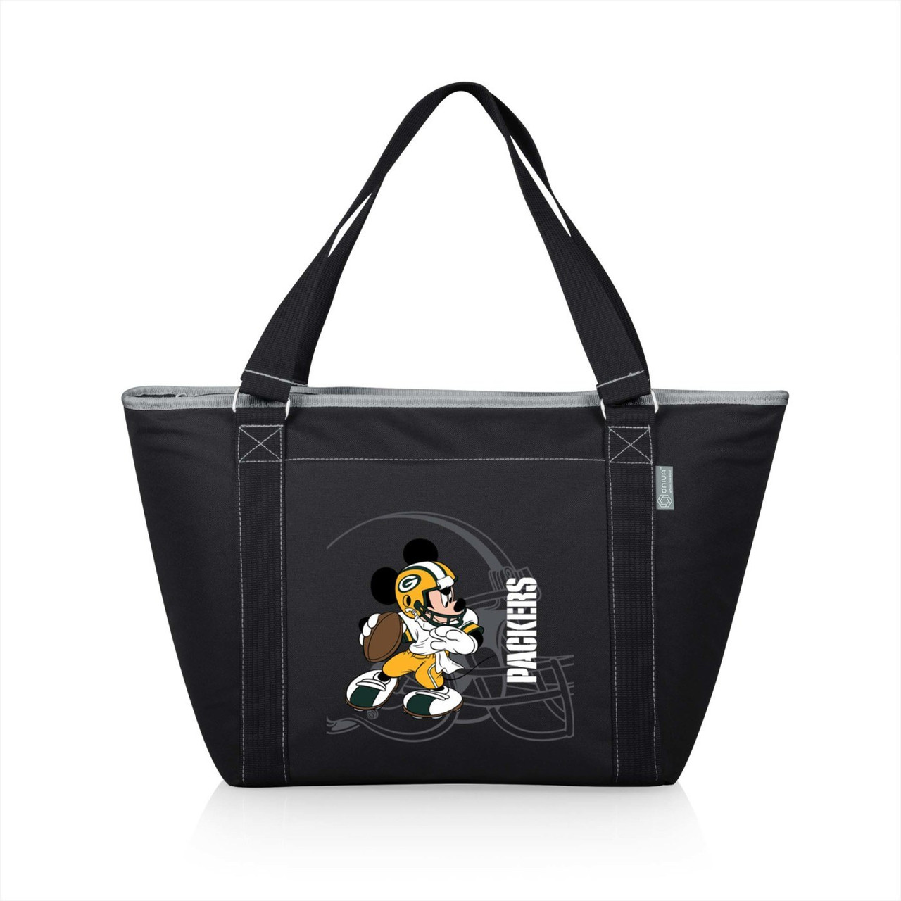Green Bay Packers Mickey Mouse Black Topanga Cooler Tote - Sports Unlimited
