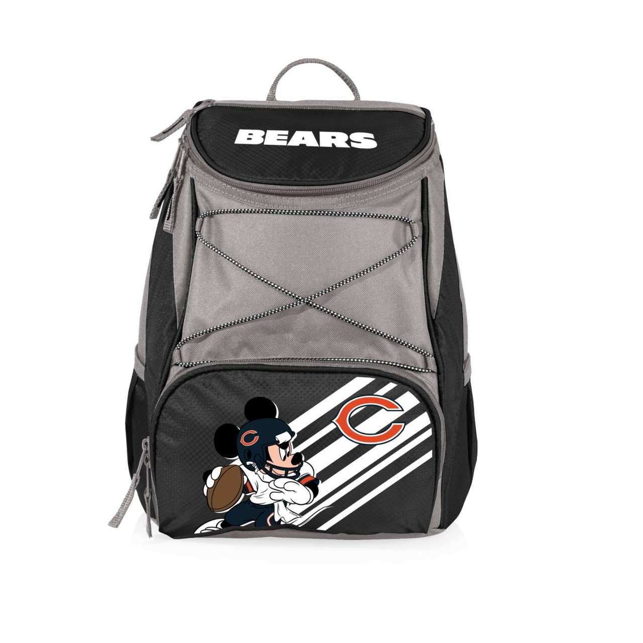 Chicago Bears Mickey Mouse Black PTX Backpack Cooler - Sports Unlimited
