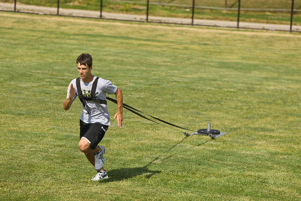 PowerMax Sled with Shoulder Harness - Sports Unlimited